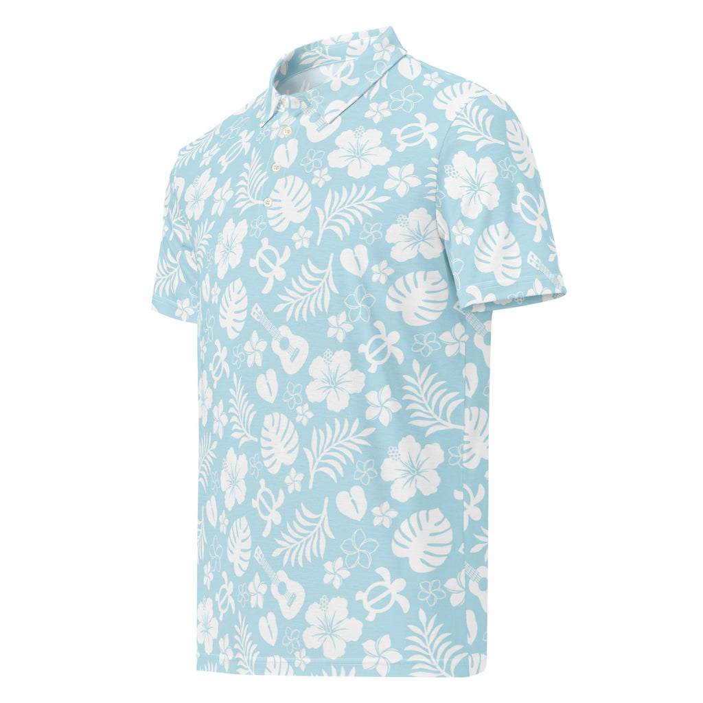 Slim Fit Men's Hawaiian Honu Polo Shirt – Surf Inspired by Extremely S ...