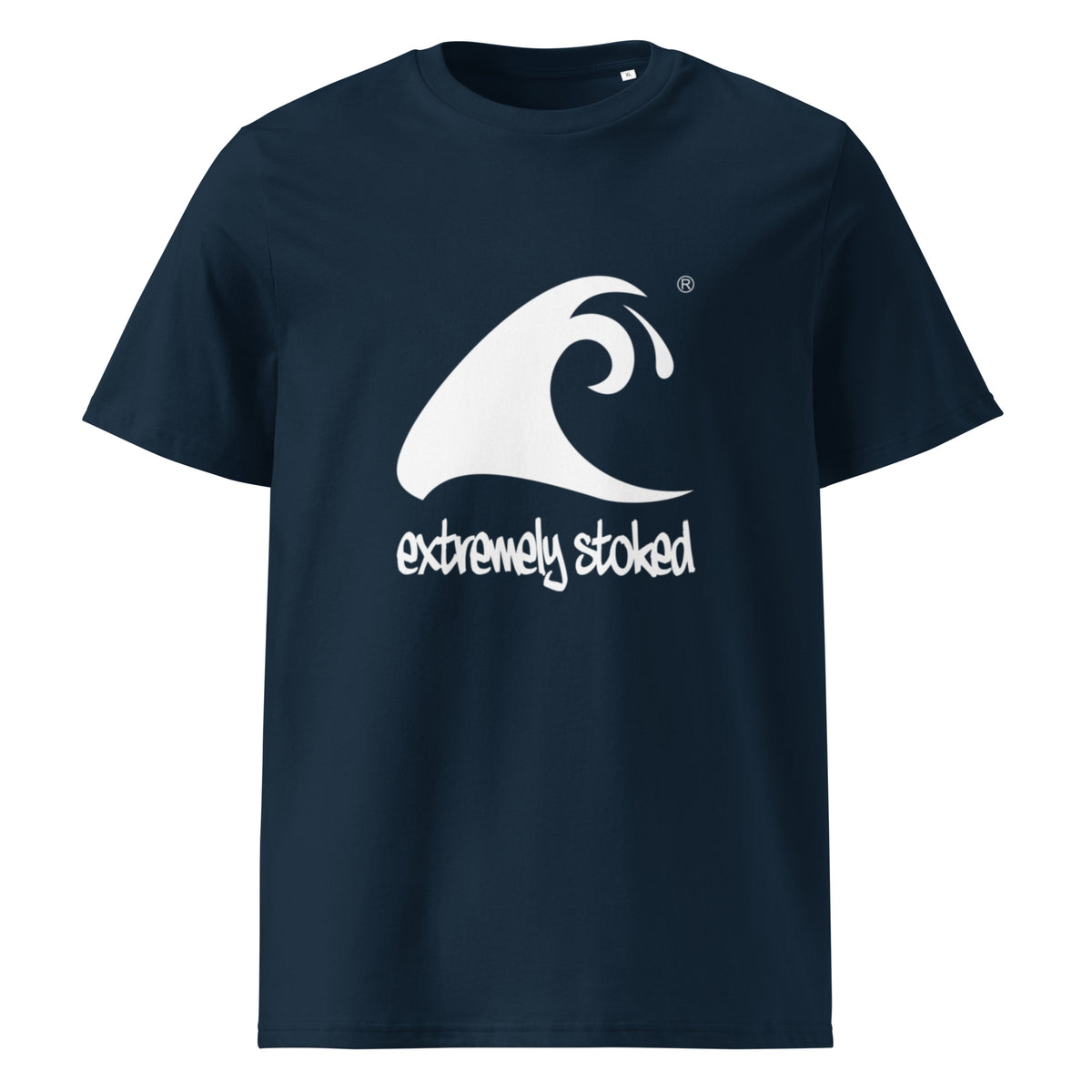 Organic Cotton Baby Onesie Bodysuit with Extremely Stoked Epic Wave Lo